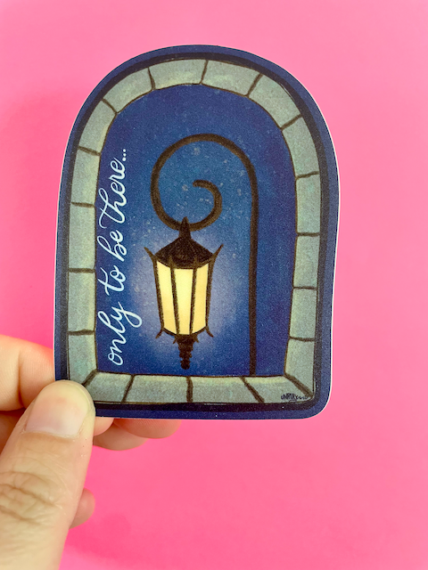 Only To Be There Wellesley College Sticker – Unruly Wit